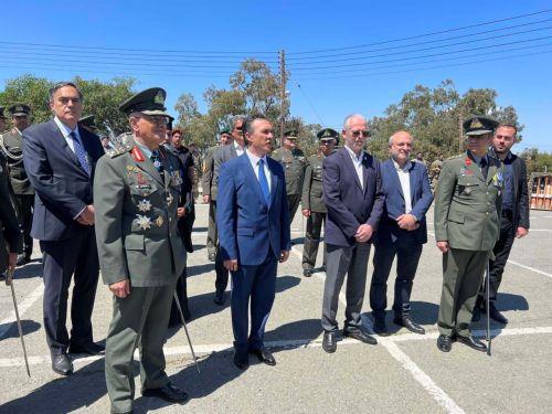 We seek the resumption of talks for Cyprus solution, says Defence Minister